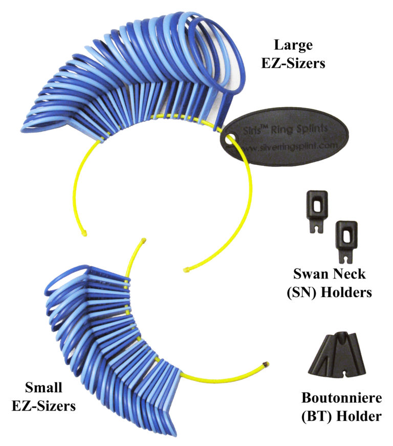 EZ-Sizer Measuring Tool - Silver Ring Splint