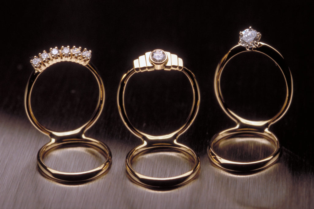 Splints with Stones - Silver Ring Splint