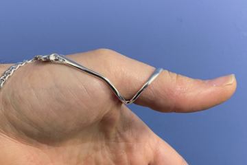 Thumb MCP Splint with PVX - Silver Ring Splint