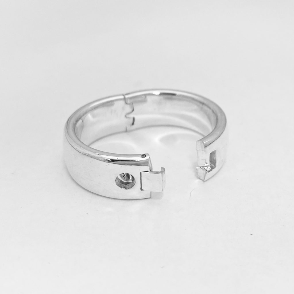 Hinged Pulley Ring - Silver Ring Splint