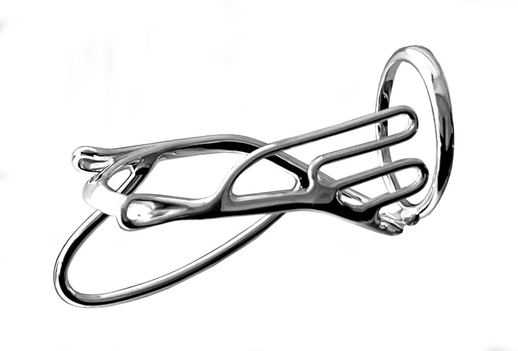 Thumb MCP Splint with Bracelet, LS & PRX - Silver Ring Splint